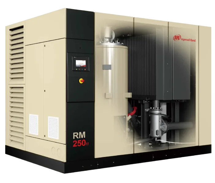 英格索兰推出RM200-250系列微油螺杆式压缩机，树立高效节能新标杆